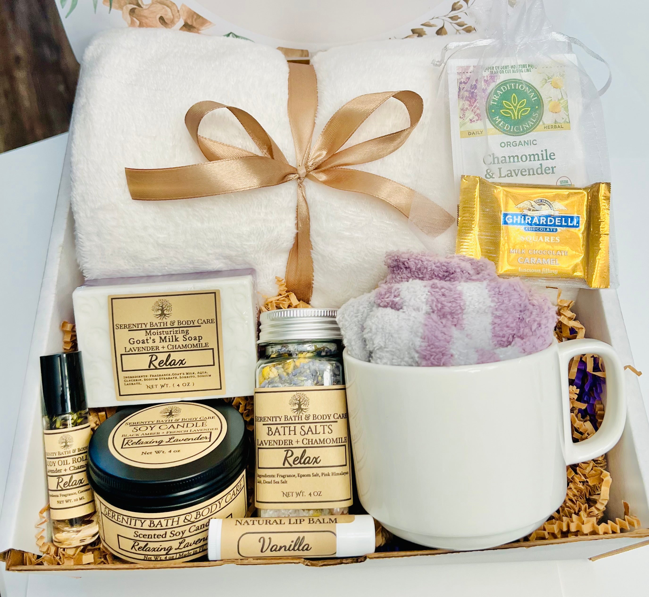 A Birthday Gift for Her| Care Package for Her| Hygge Gift Box| Spa Gif ...