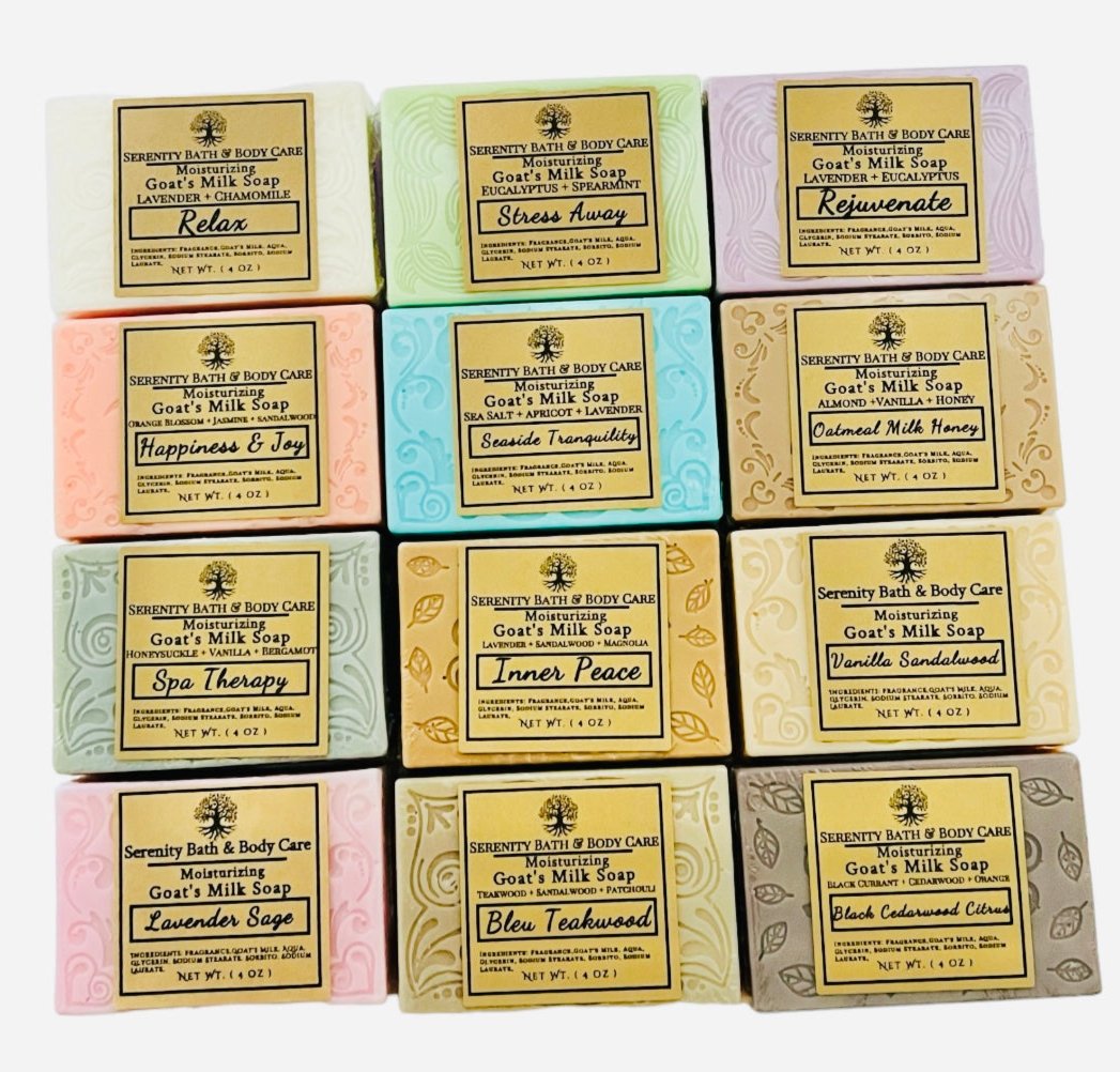 4 Soap Bars for $33.33- Buy More, Save More! Natural Soap Bars-Goat's ...