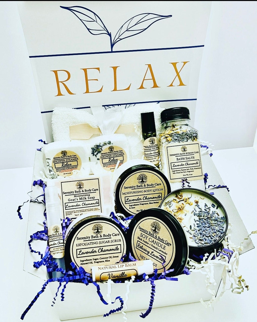 Spa Gift Box, Spa Gift Basket, Gift for Her, Relaxation Gift for Her ...